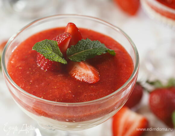 Кули из клубники — Пошаговый рецепт приготовления с фото 2025 | Простые ...